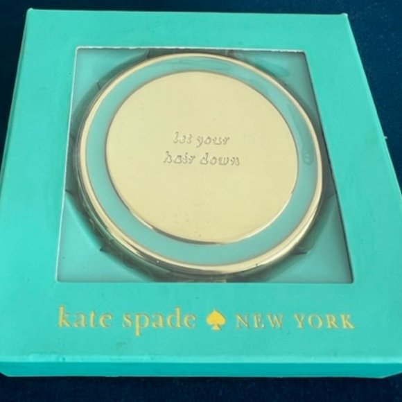kate spade | Other | Kate Spade New York Compact Mirror Let Your Hair ...